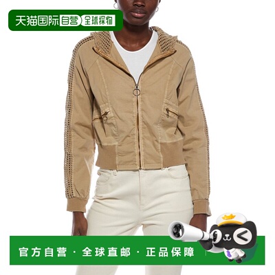 自营XCVI Gillian Bomber Jacket - Brown 夹克美国直发奥莱