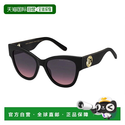 自营marc jacobsMARC 697/S 0807 FF黑色/紫色渐变-黑色 美国奥莱