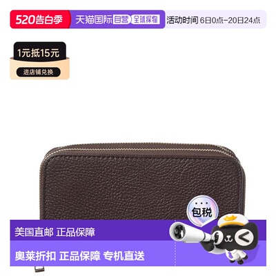 自营Persaman New York Xenia Zip Leather Continental Wallet -