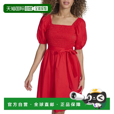 自营Kensie Blend Mini Dress - Red 连衣裙美国直发奥莱