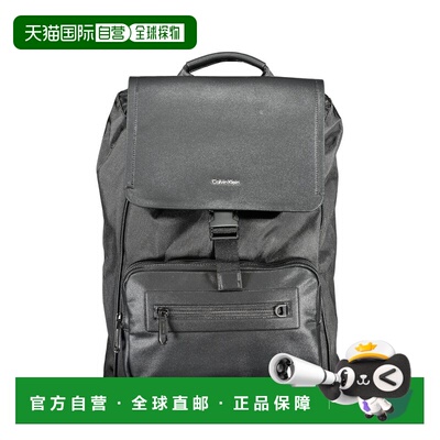 自营Calvin Klein Polyester Men's Men's Backpack - black 美国