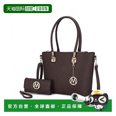 自营mia k collectionVanessa Women's Tote Bag with Wristlet W