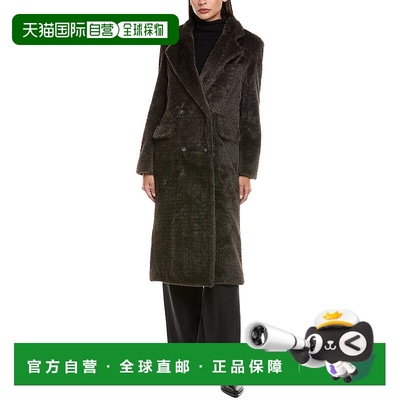 自营Apparis Astrid Peacoat - BROWN 外套美国直发奥莱