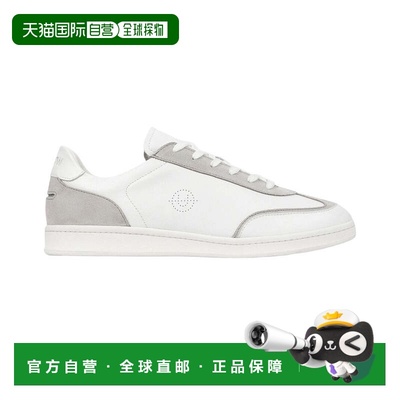 自营Reiss Unseen Footwear Portelet Leather Sneaker - grey/wh