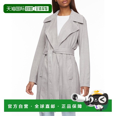 美国直邮自营Bernardo长款夹克-灰色 美国奥莱直发