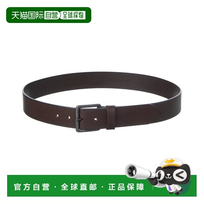 自营Hugo Boss Jeeko Leather Belt - Brown 皮带美国奥莱直发
