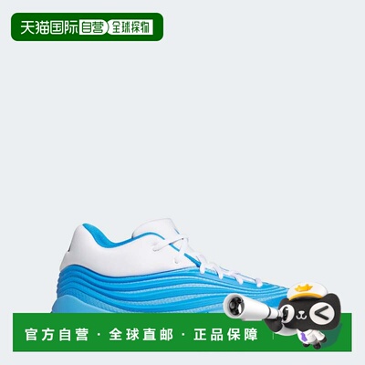 自营adidas阿迪达斯男士DAME X鞋-蓝色爆发/云白色/lucid ray blu
