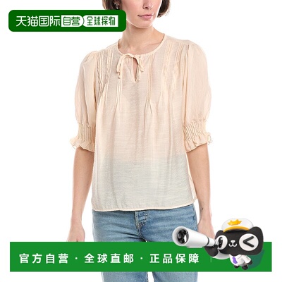 自营 Sam Edelman Marlie Pintuck 衬衫 - 粉红色 美国奥莱直发