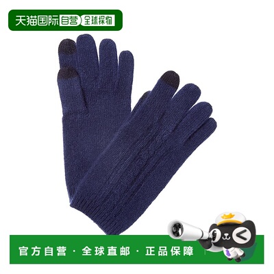 自营Phenix Placed Cable Touch Tech Cashmere Gloves 美国奥莱