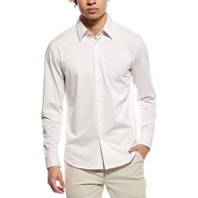 自营Theory Sylvain ND.Structure Woven Shirt - pink 美国奥莱
