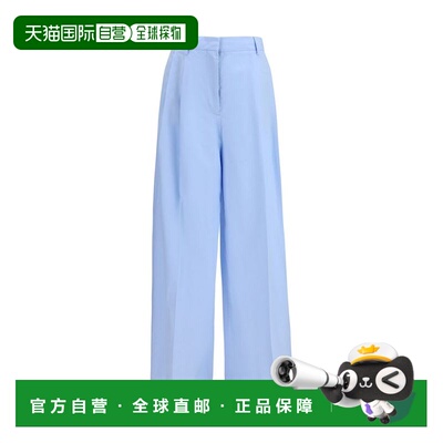 自营Fabiana Filippi Cotton Casual Women's Pants - blue 美国