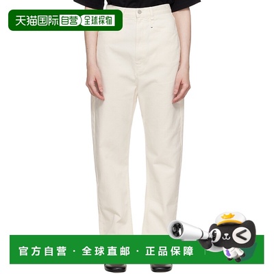 1h可退 香港直邮潮奢 Lemaire 女士 灰白色 Dropped Crotch 牛仔