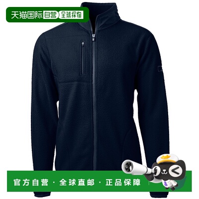 自营 cutter & buckCutter&Buck Cascade Eco男式大号高羊毛夹克-