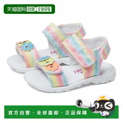自营Youth Rachel Shoes Karla Sandals Multi Rainbow Print Adj