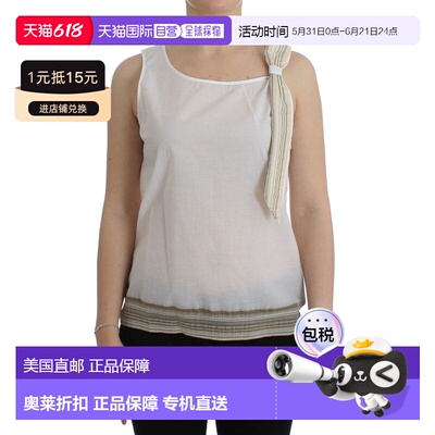 自营Ermanno Scervino Top Blouse Tank Shirt Women's Sleeveles