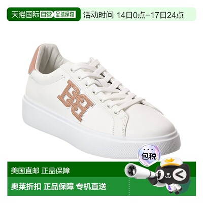 自营Bally Brettys Leather Sneaker - white 美国奥莱直发女鞋
