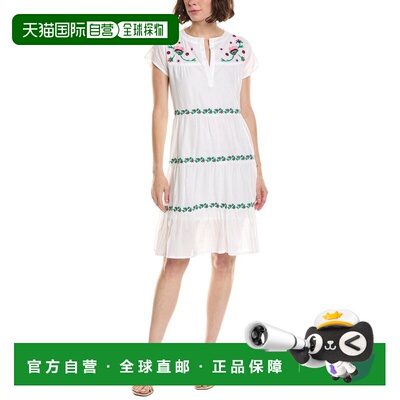 自营Ro's Garden Isabel Mini Dress - white 美国奥莱直发