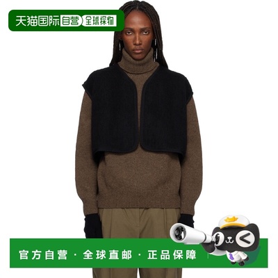 1h可退 香港直邮潮奢 Baserange 女士 黑色 Capas 马甲 OUCVBWSP2