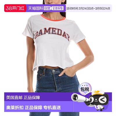 自营Prince Peter Gameday Syracuse Oversized Crop T-Shirt - w