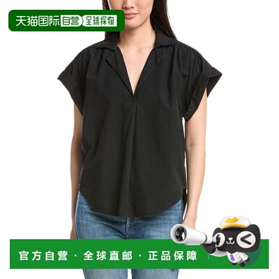 自营Nation LTD Elliot Shirt - black 美国奥莱直发