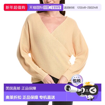 自营l'agenceL’AGENCE Antonella Surplus Wool-Blend Pullover