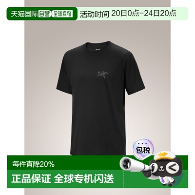 美国直邮ARC‘TERYX始祖鸟Kragg SL Cotton男款户外透气T恤