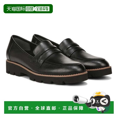 自营Vionic Charm Cheryl II Flats Womens Black Leather Slip O