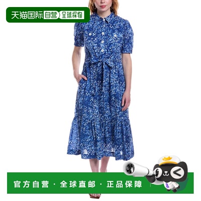 自营Jude Connally Marina Shirtdress - blue 美国奥莱直发