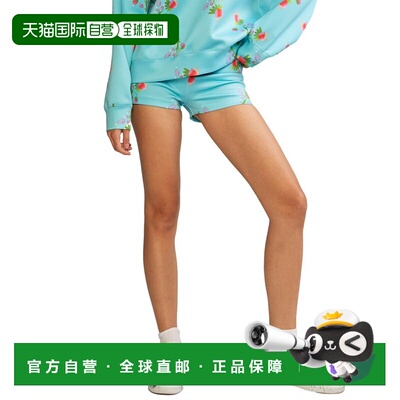 自营Cynthia Rowley Strawberry Bonded Short - blue 美国奥莱直