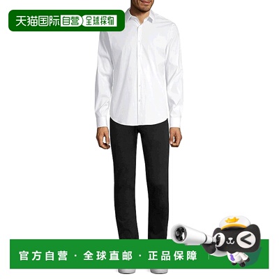 1h可退 【美国直邮】Theory|Sylvain Wealth 府绸长袖衬衫外套