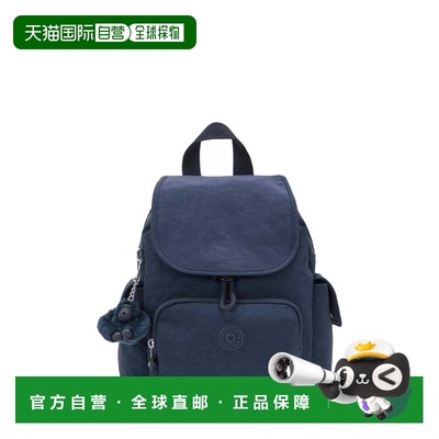 自营Kipling City Pack Mini Backpack - blue bleu 2 美国奥莱直