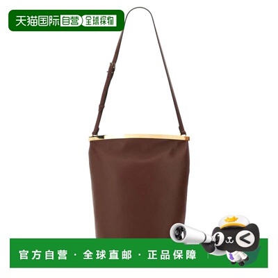 自营tod'sSmall Leather Bucket Bag - brown 美国奥莱直发斜挎包