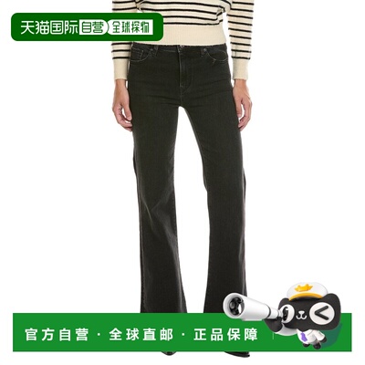 自营frame denim框架牛仔流星图标让-黑色 美国奥莱直发