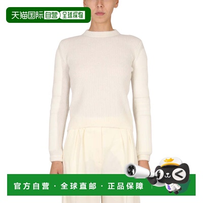 自营max maraStretch Mohair Yarn Knit Sweater - neutrals 美国