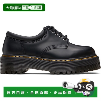 1h可退 香港直邮潮奢 Dr. Martens 马丁大夫 男士 黑色 8053 Leat