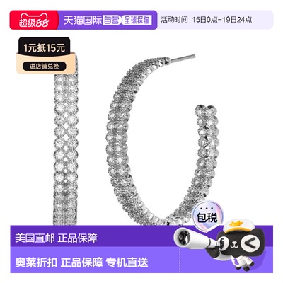 自营geneviveGv Sterling Silver with Clear Cubic Zirconia Ope