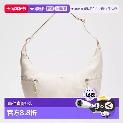 加拿大直邮lululemon露露乐蒙Large Slouchy女士拉链单肩手提包