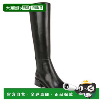 自营Women's Franco Sarto Giselle I7413M2 Black Leather Knee