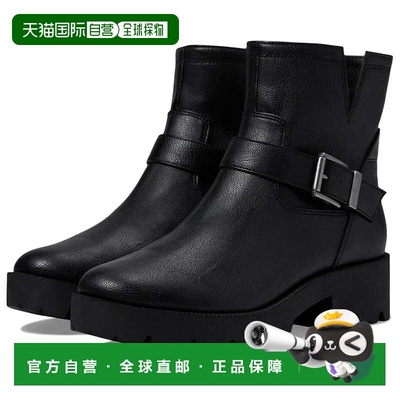 自营Zodiac Miller-2 I7582S1-001 Boots Womens Black Round Toe