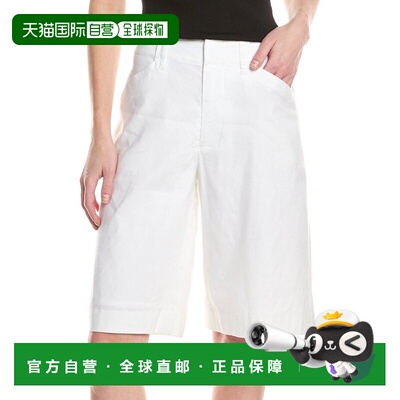 自营rag & bone Banks Linen-Blend Short - white 美国奥莱直发