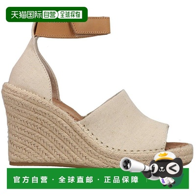 1h可退 【美国直邮】TOMS Marisol 帆布坡跟凉鞋新款