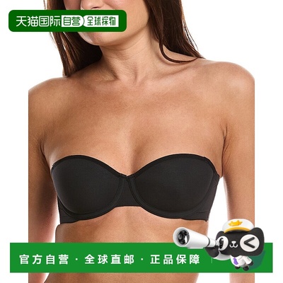 自营Wolford Sheer Opaque Spacer Convertible Bandeau Bra - bl