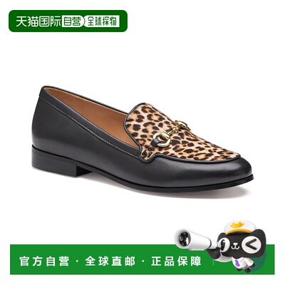 自营Johnston & Murphy Ali皮革乐福鞋-黑色 美国奥莱直发