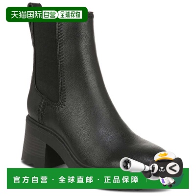 自营Zodiac Teresa Chelsea Boots Women's Black Side Zip Round