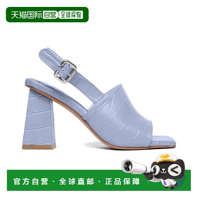 自营freda salvadorFR 274 DA SALVADOR Cecilia皮革高跟鞋-紫色