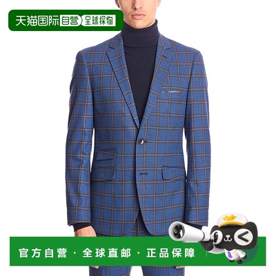 自营Paisley & Gray Dover Notch Jacket - blue 美国奥莱直发