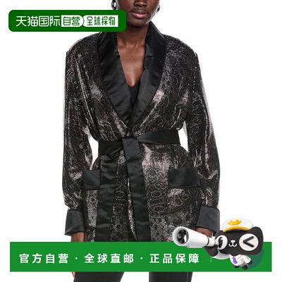 自营Etro Giacca Silk-Blend Blazer - black 美国奥莱直发外套