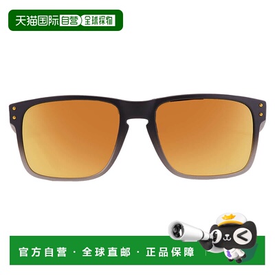 自营Oakley Holbrook Prizm 24k偏振镜方形男士太阳镜OO9102 9102