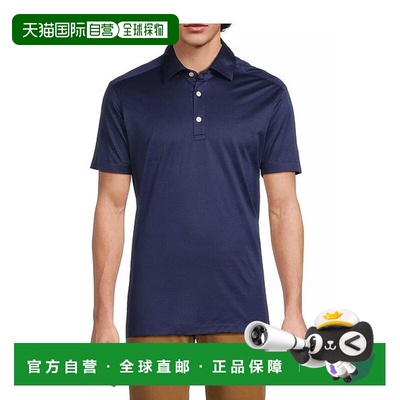 1h可退 【美国直邮】kiton 男士 Polo衫短袖正品休闲潮流百搭柔软