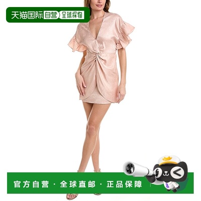 自营 Saylor Brookey Mini DressPink 连衣裙美国直发奥莱